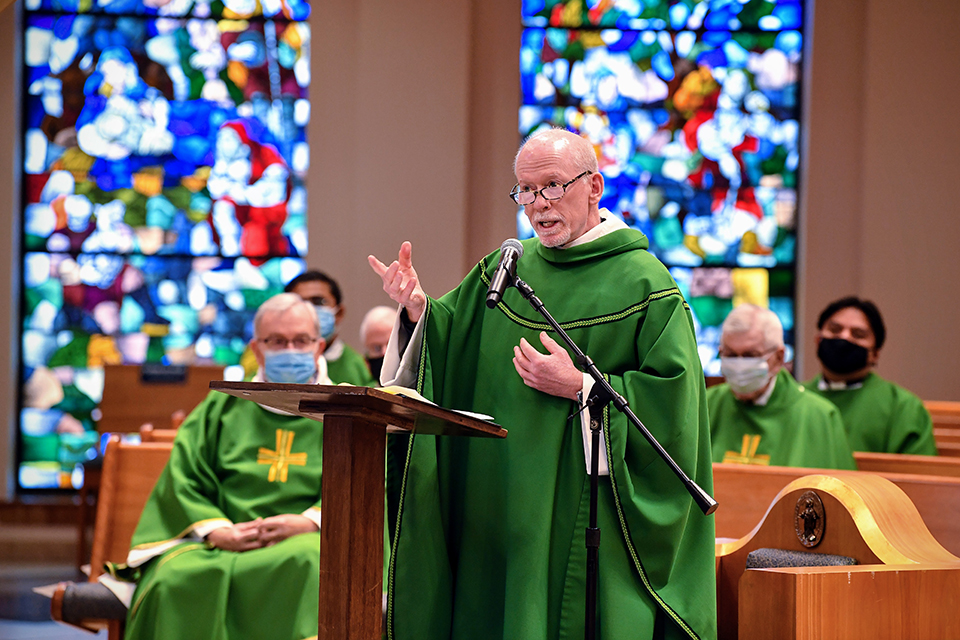 Mass of Welcome for Rev. Brian J. Shanley, O.P. | St. John's University