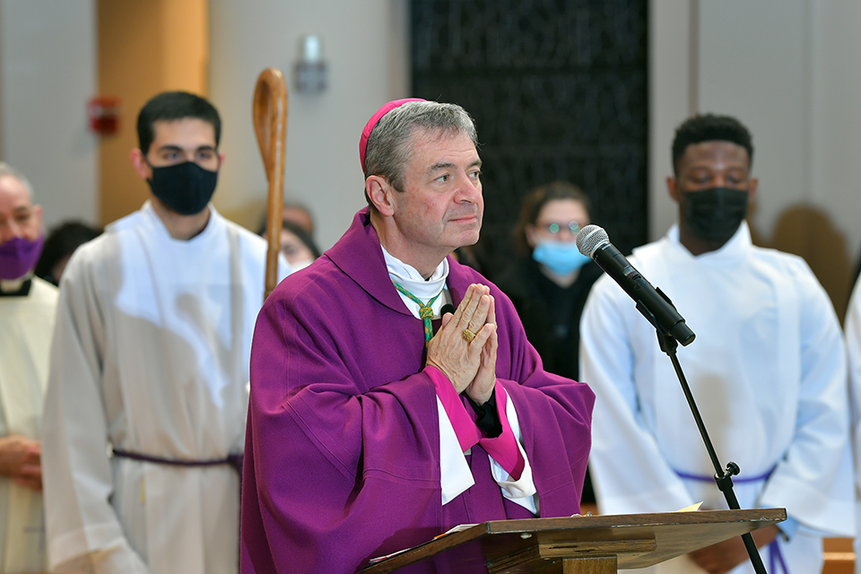Bishop Brennan Enjoys Warm Welcome from Alma Mater | St. John's University