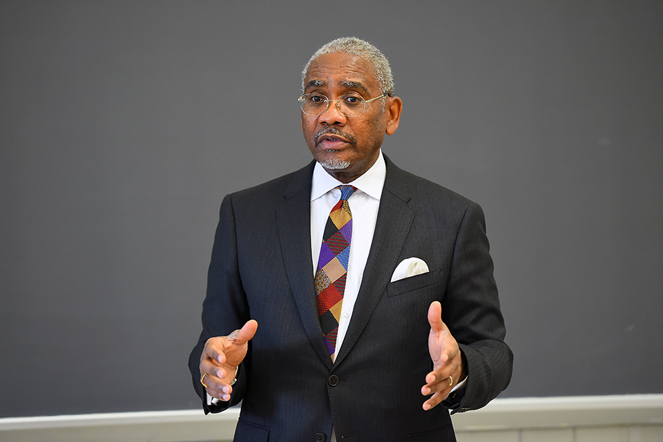 Rep. Greg Meeks Visits St. John’s to Meet with President and Students ...