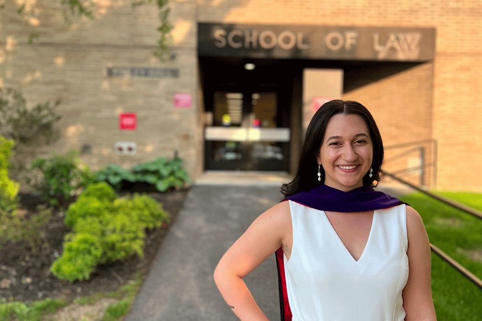 Alessia Riccio ’22 Becomes a Public Defender | St. John's University