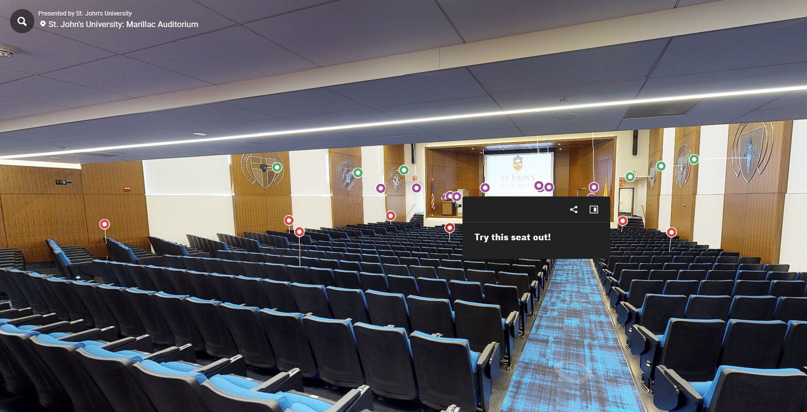 Classroom 3D Maps | St. John's University