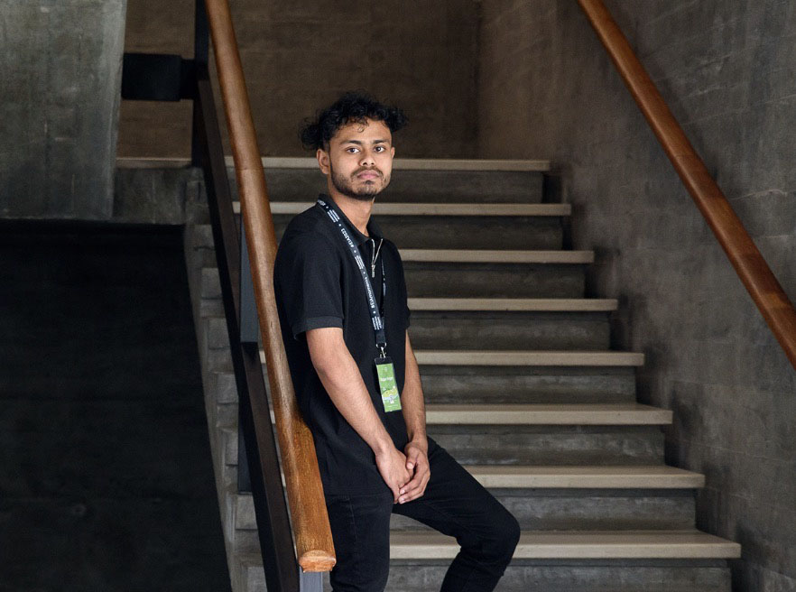 Sophomore Raiyan Bhuiyan Focuses on the Future of Education | St. John ...