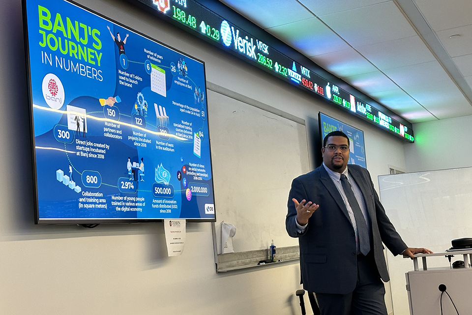 Haitian Tech Entrepreneur Shares Insights with St. John’s Students | St ...