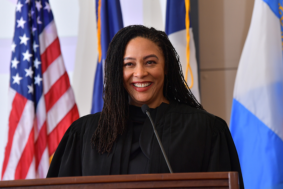 Induction Ceremony of Cassandra A. Johnson ’03C, ’06L | St. John's ...