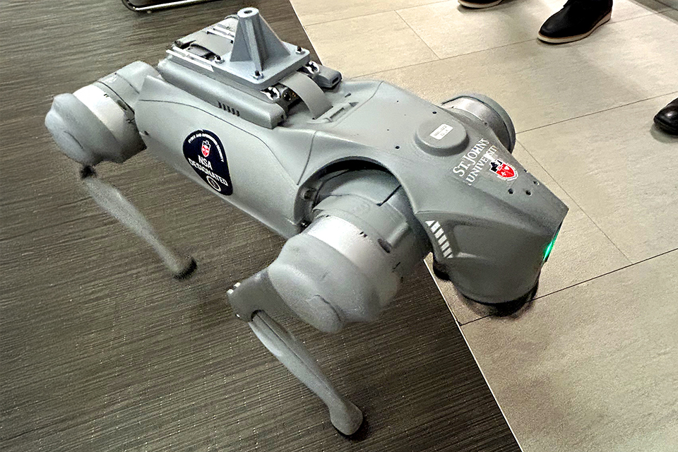 Meet Thunder Paws: AI-Powered Robotic Dog Created by St. John’s Students
