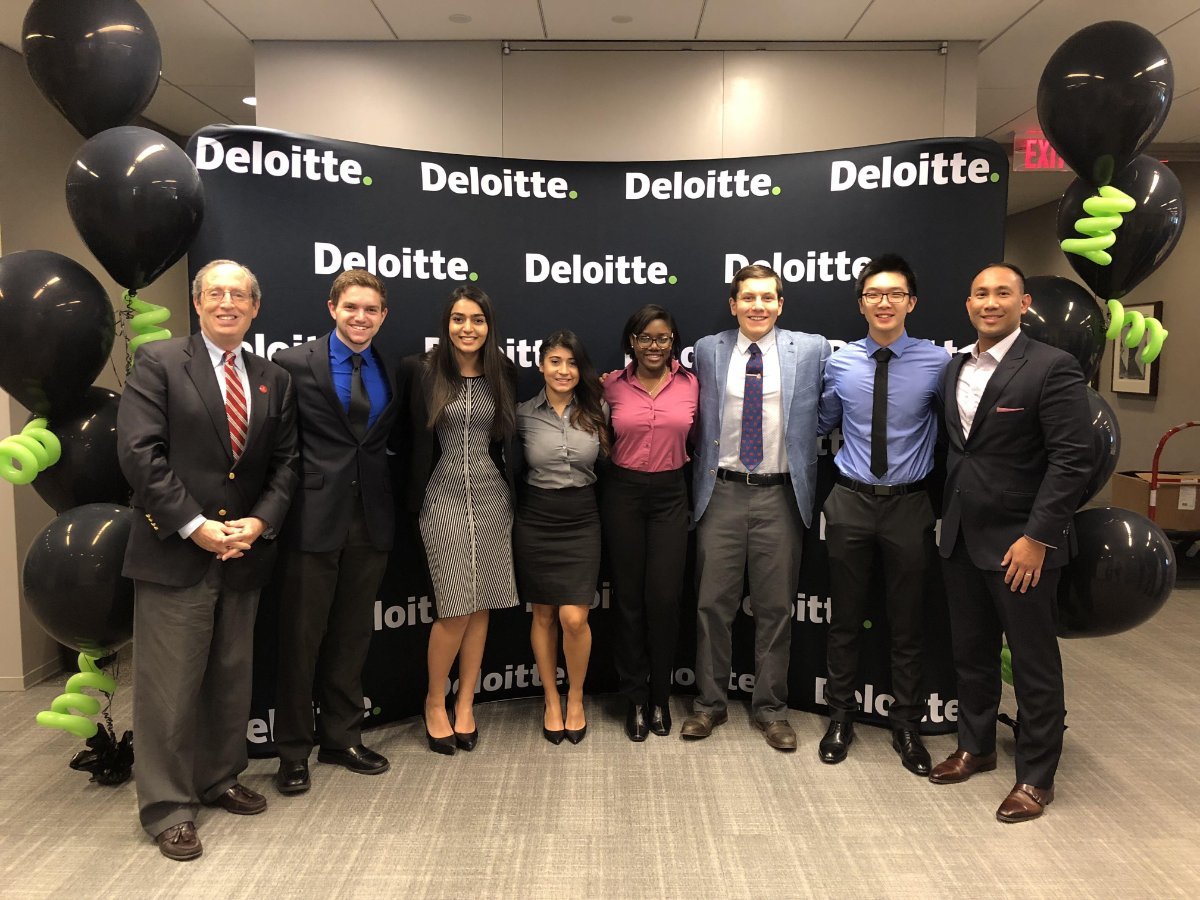 Tobin students compete in Deloitte Campus Challenge | St. John's University